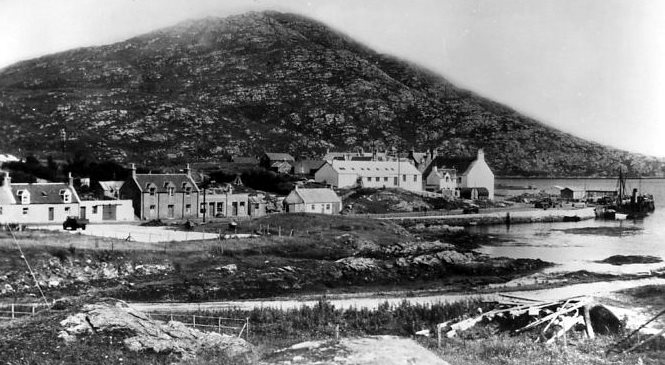 Tour Scotland: Old Photographs Lochboisdale Scotland