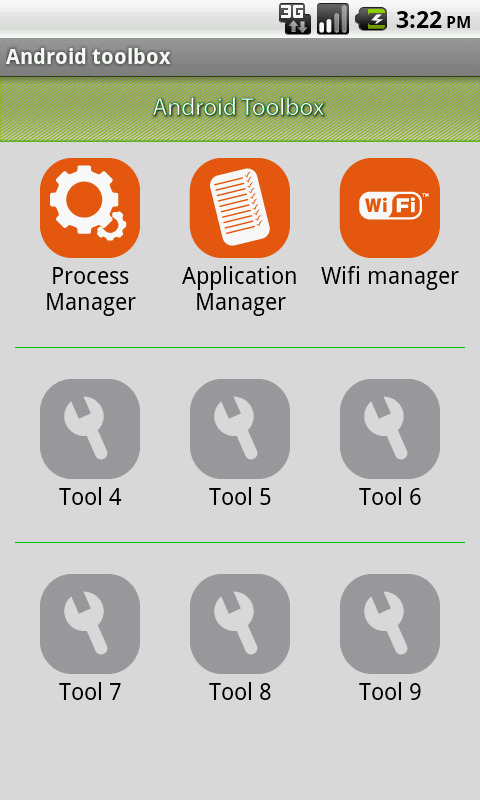 Tecnolisis: Android Toolbox >> Nueva herramienta para Android