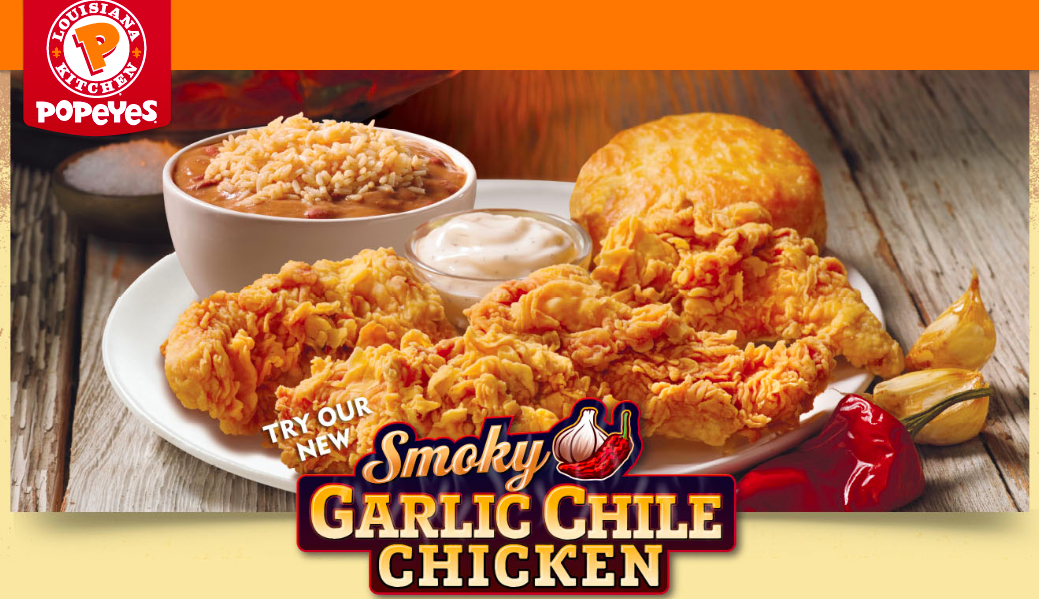 Smoky Garlic Chile Chicken From Popeyes / ポパイズのスモーキー ガーリック チリ チキン ~ I'm ...