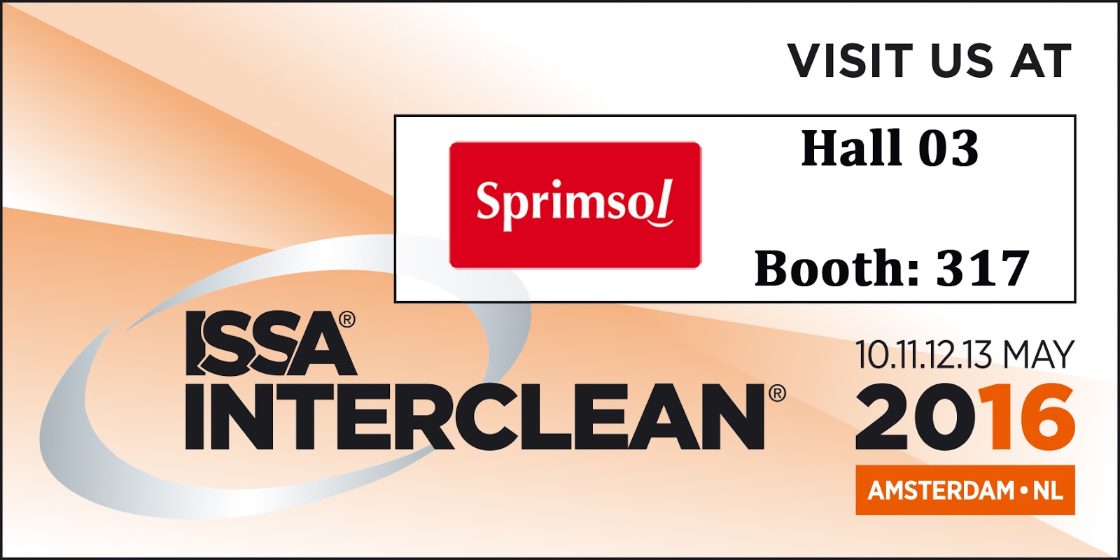 ISSA INTERCLEAN Amsterdam 2016 - Sprimsol