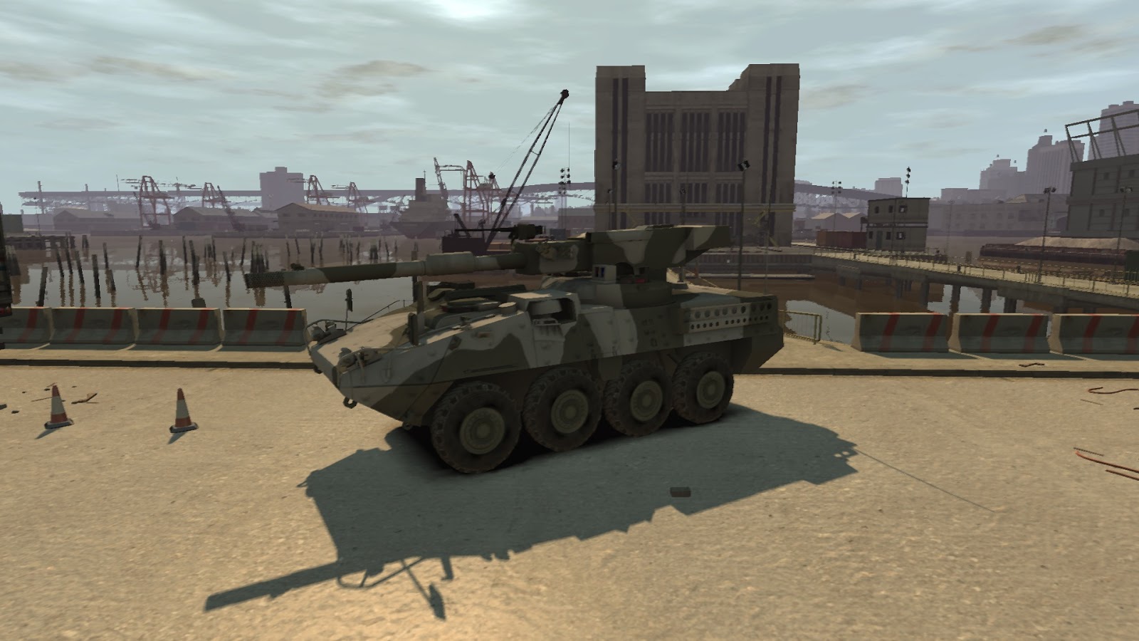 Grand Theft Airstrike: [REL/IV]M1128 Stryker MGS