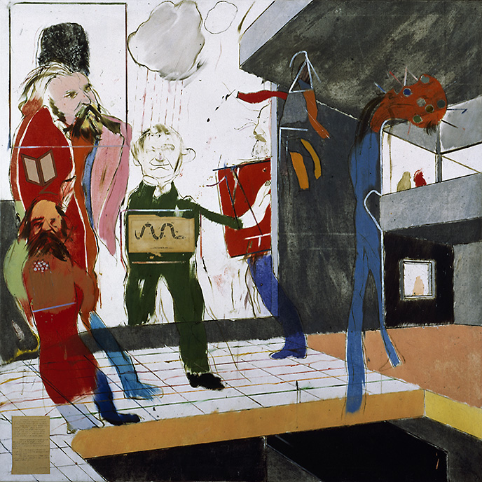 ARTBURGAC: R B Kitaj (Ronald Brooks Kitaj)