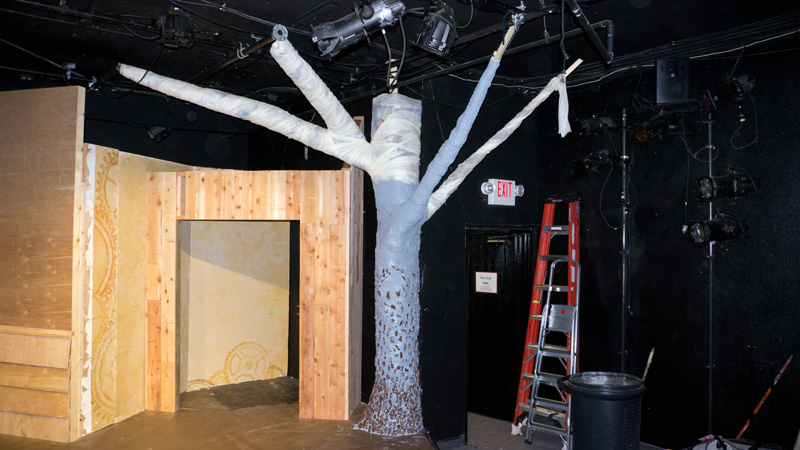 Eye Paint Art: Making Trees For Moxie