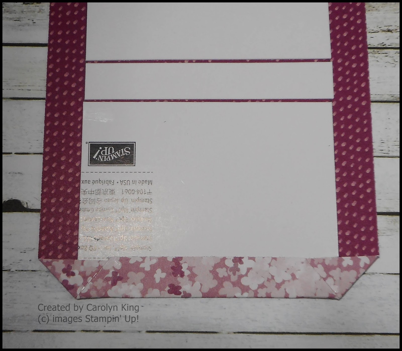 Carolyn King: Purse Post-it Note/Calendar Instructions
