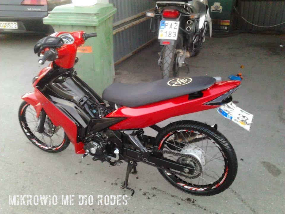 Mikrowio me dio rodes: Yamaha Crypton x 62 Uma Racing