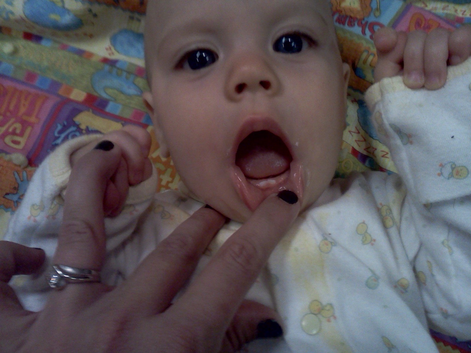 bagochillun: Baby Ani thinks she's hot stuff