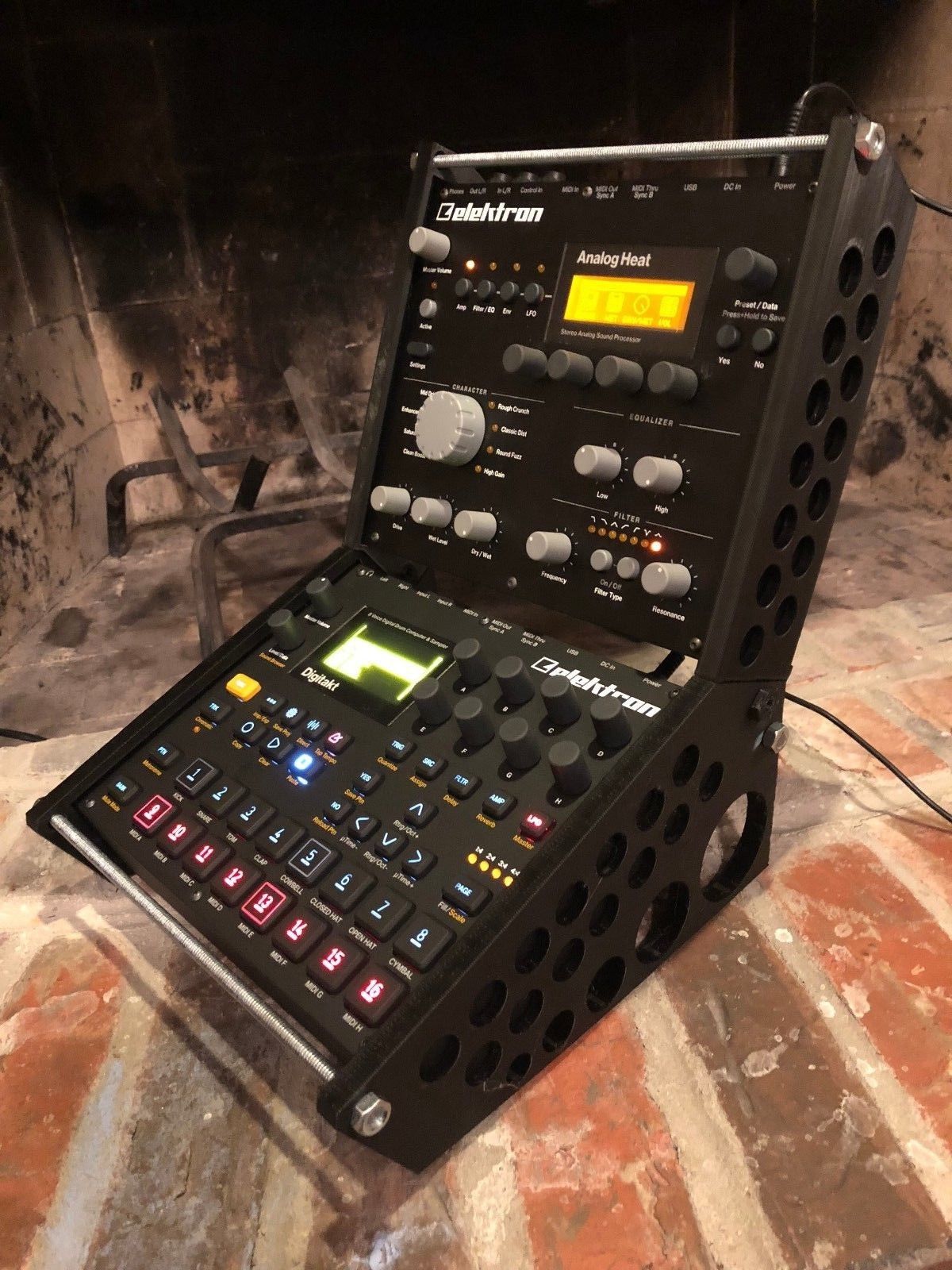 MATRIXSYNTH: Elektron Digitakt and Analog Heat 2-Tier Stands