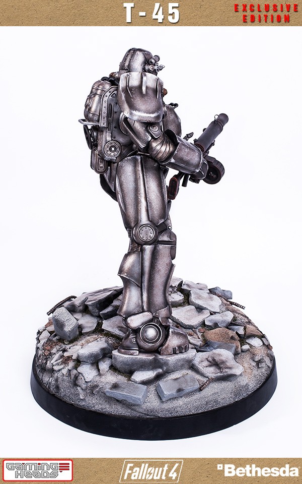 Fallout 4 - T-45 Regular Statue & Exclusive Statue 1/4 (Gaming Heads)