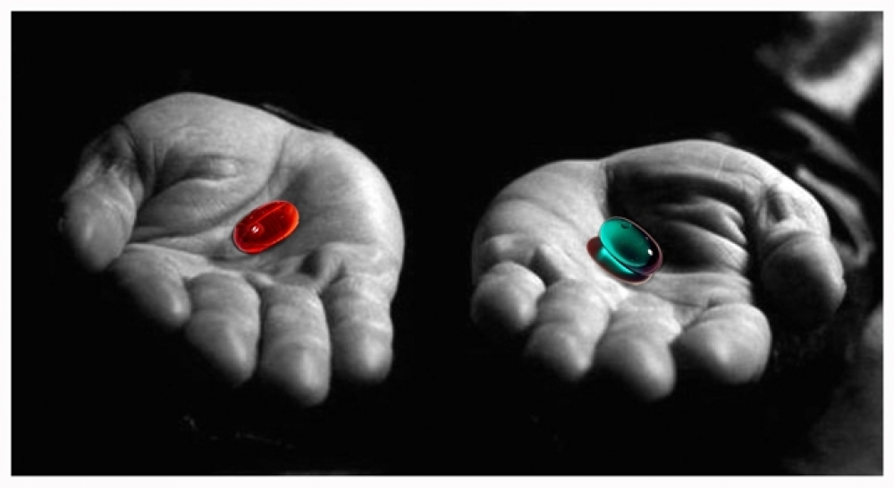 Protestadas Gospel: Matrix: Pilula azul ou vermelha?