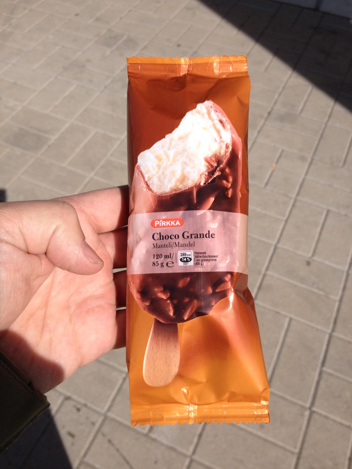 Jäätelötestaaja: Pirkka Choco Grande