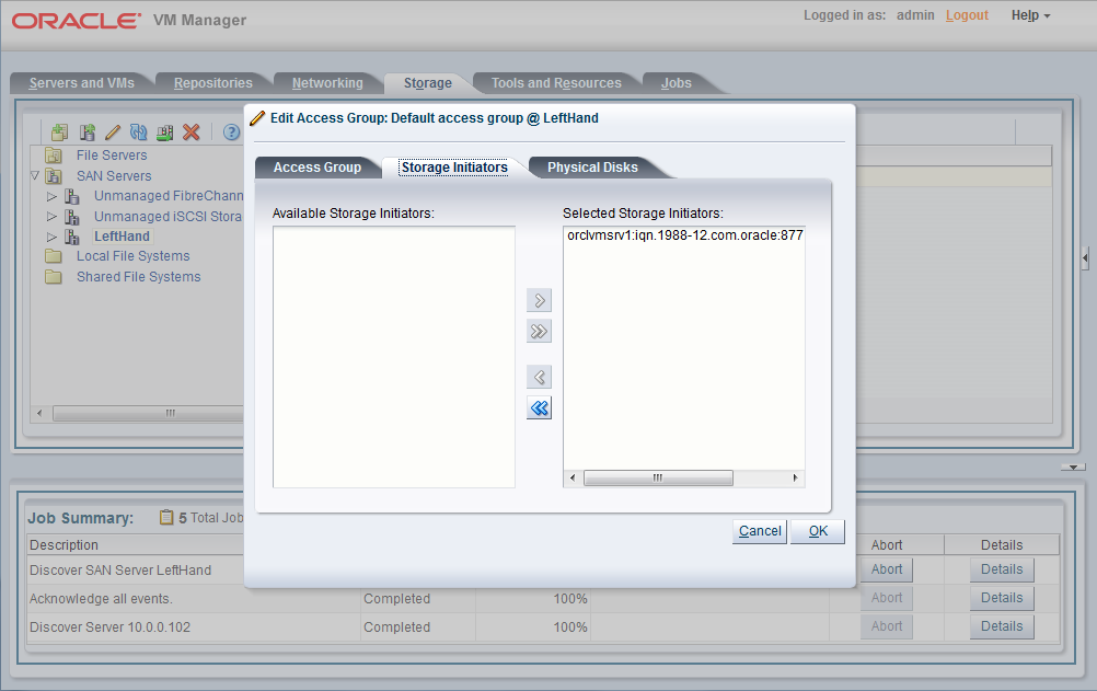 Hostile Coding: Oracle VM: Reinstall VM Manager 3.1