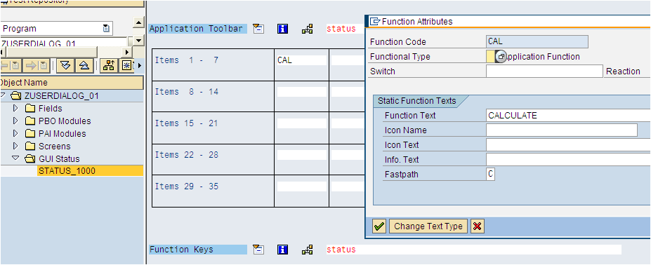 Sap business & technicalsSAP Abap programming & SAP Modules: Module pool programming: Create GUI ...