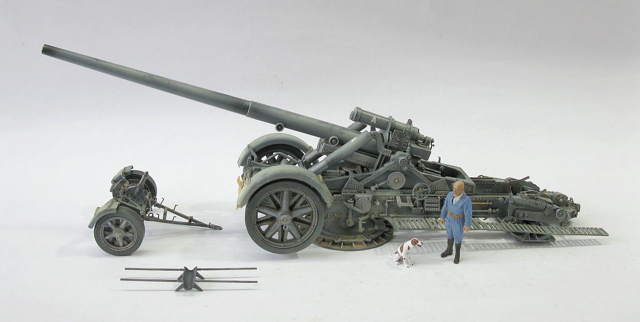 Panzerserra Bunker- Military Scale Models in 1/35 scale: 17 cm Kanone ...