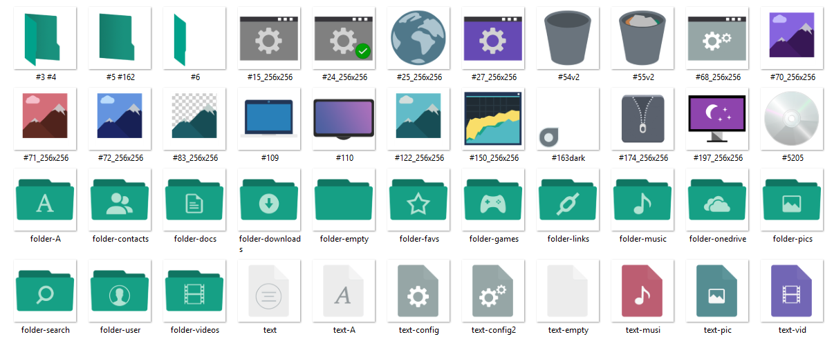 Icon Dep Cho Win 10 Tong Hop 9 Icon Pack Windows 10 Dep Nhat Images