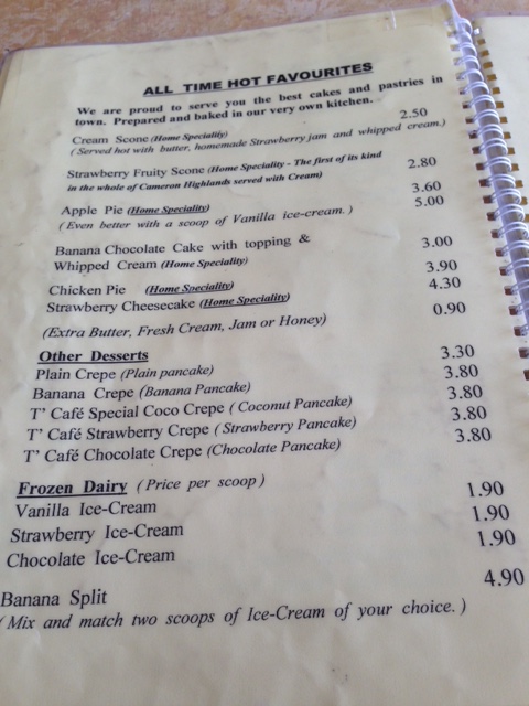 The Lord Cafe (Cameron Highlands)