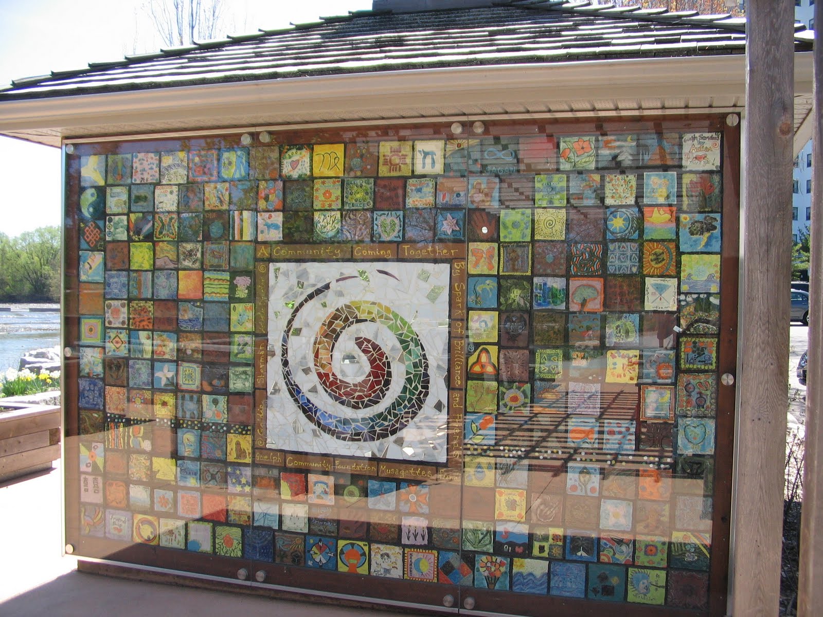 Arts Without Borders Festival: Community Mosaic Art Project