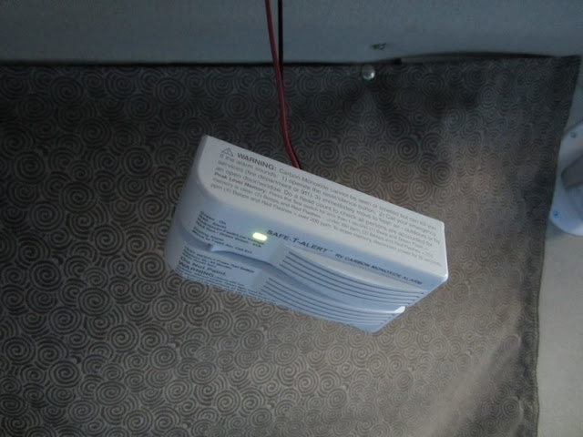 Meryl and Me Hit the Road : Installing a Replacement CO Detector