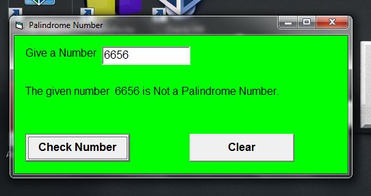 Free Programming Source Codes And Computer Programming Tutorials Palindrome Number Checker In