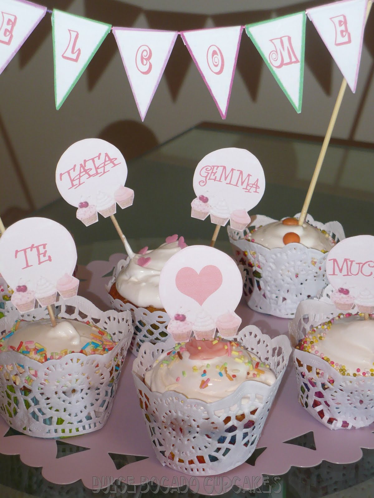 DULCE BOCADO CUPCAKES: WELCOME CUPCAKES