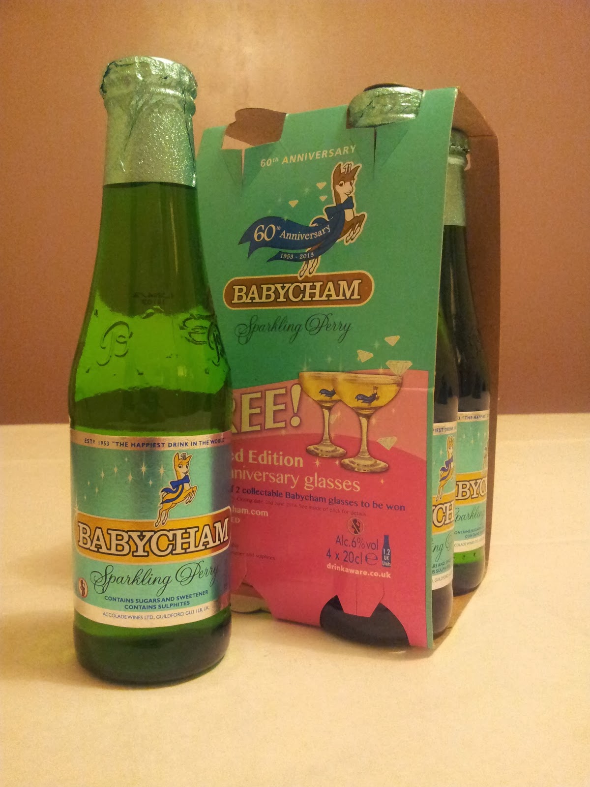 Vintage Babycham Alcohol Mini Bottle Kitchen & Dining Drink & Barware ...