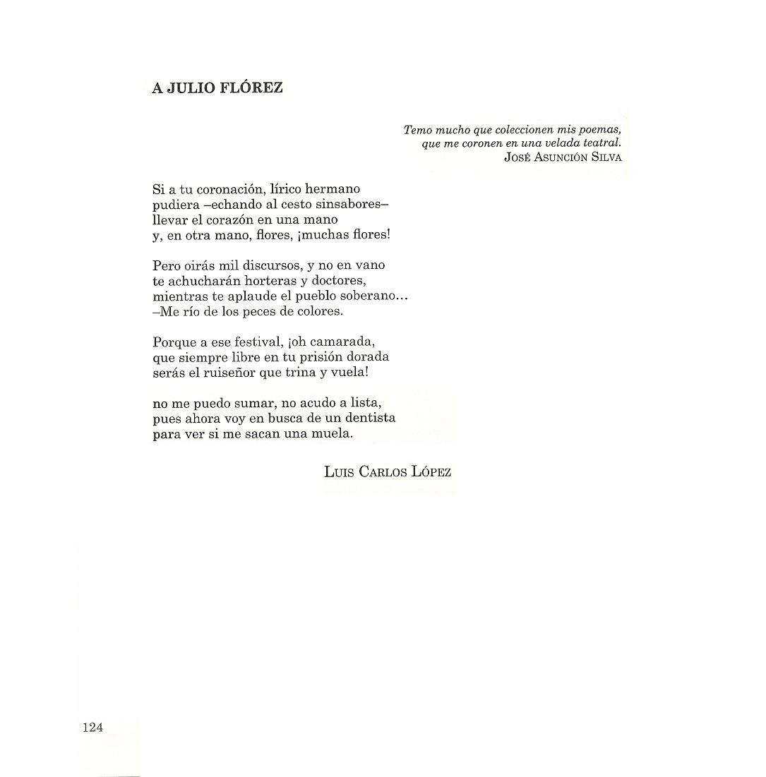 JULIO FLÓREZ. 1867 - 1923: JULIO FLÓREZ en "Colombia en la Poesía ...