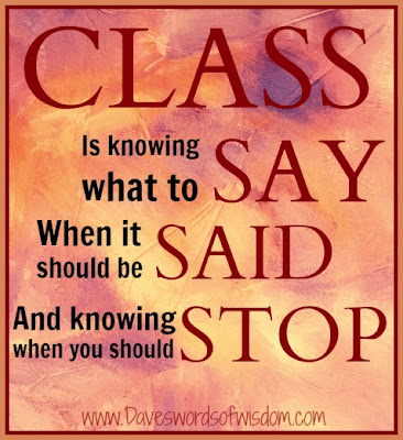 Daveswordsofwisdom.com: What Is Class?