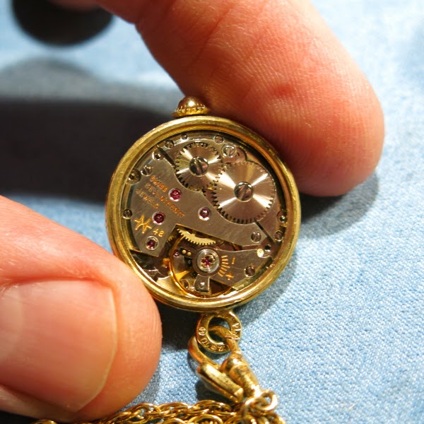 Vintage Hamilton Watch Restoration: 1970's Ladies Pendant