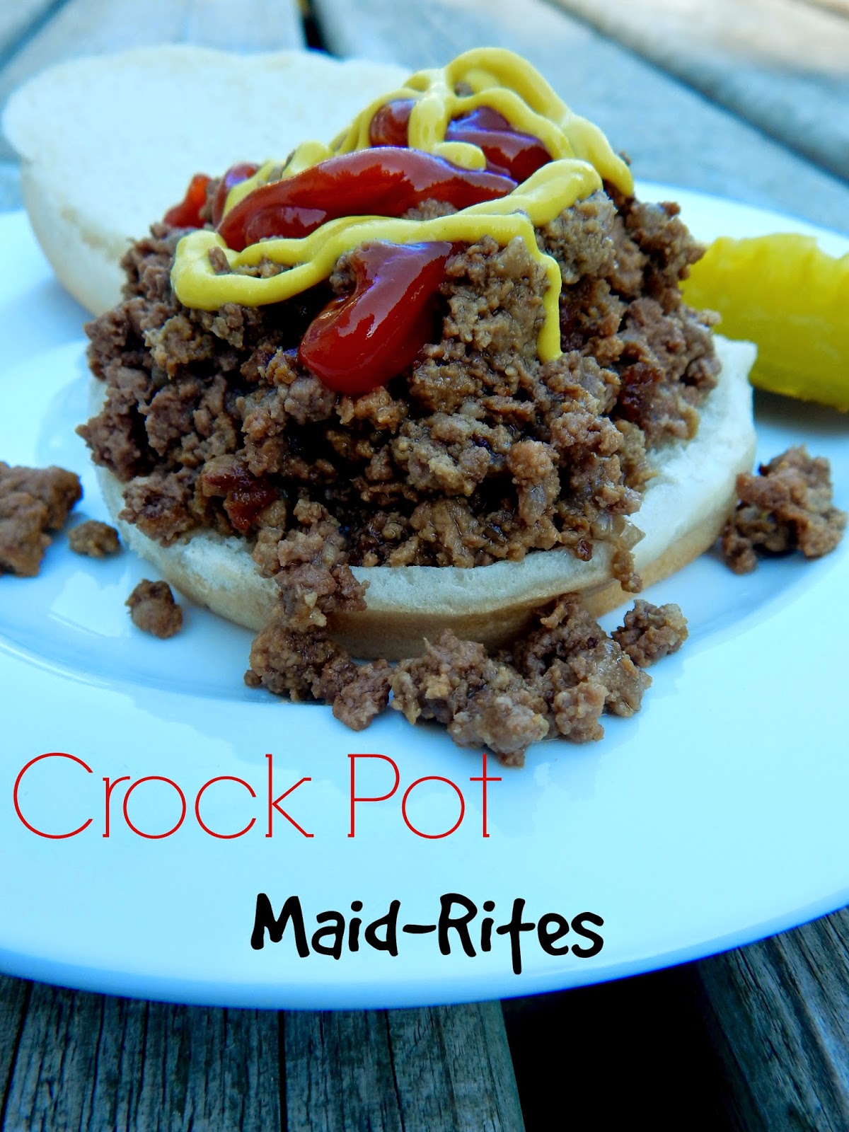 Crock Pot Maid-Rites | Ally's Sweet & Savory Eats