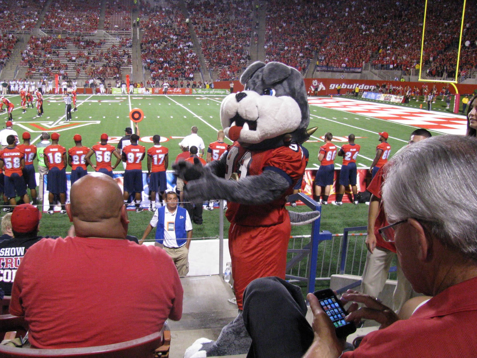 Corrie Food: My First Tailgate! @ Fresno State