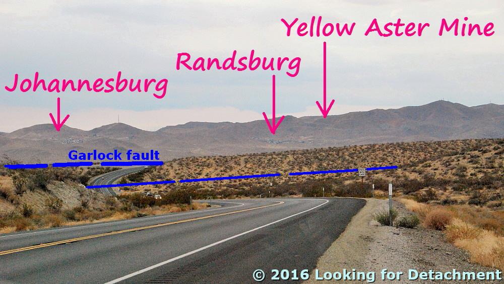 Looking For Detachment: The Left-Lateral Strike-Slip Garlock Fault Near ...