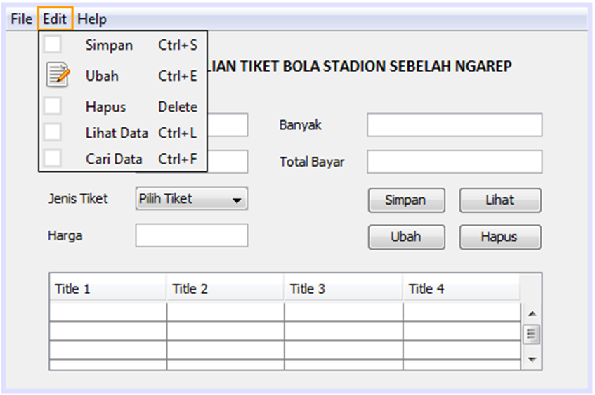 Membuat Aplikasi Create, Read, Update, dan Delete Dengan Netbeans Database (Part 1) - AIMAGU