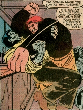 Colossus Vs Juggernaut Bar Fight