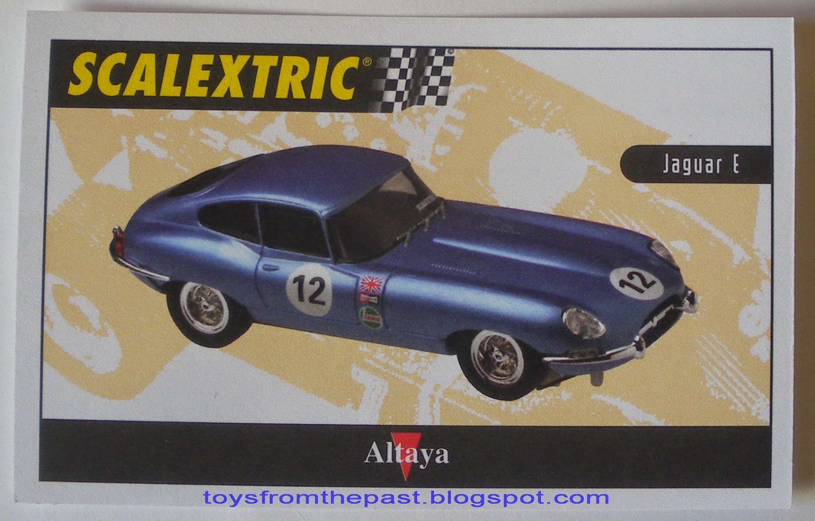 Toys from the Past: #479 SCALEXTRIC COCHES MÍTICOS ALTAYA (Part 1)
