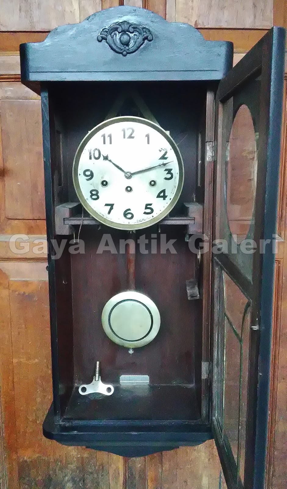 Gaya Antik Galeri : Jam Bandul Kuno Junghans Lubang 3 Dawai 5(TERJUAL ...