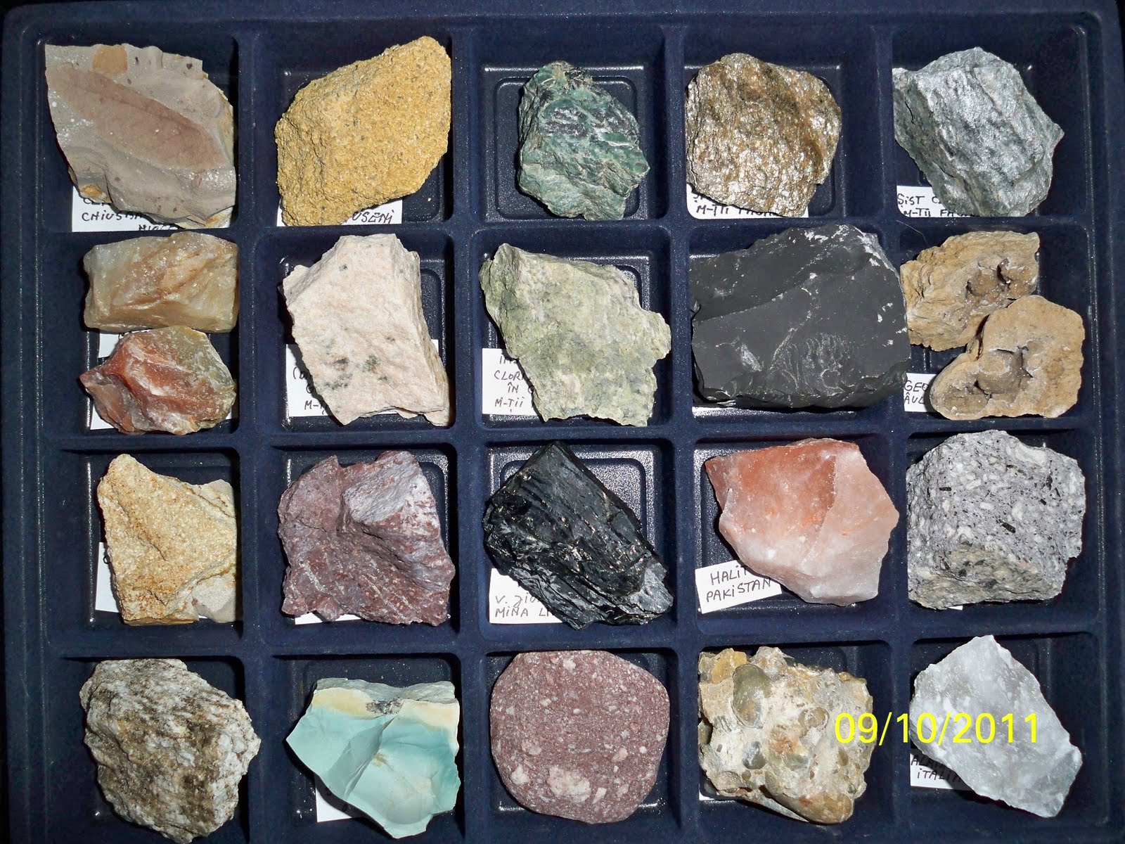 Fosile,Minerale,Roci: Colectia mea-Roci