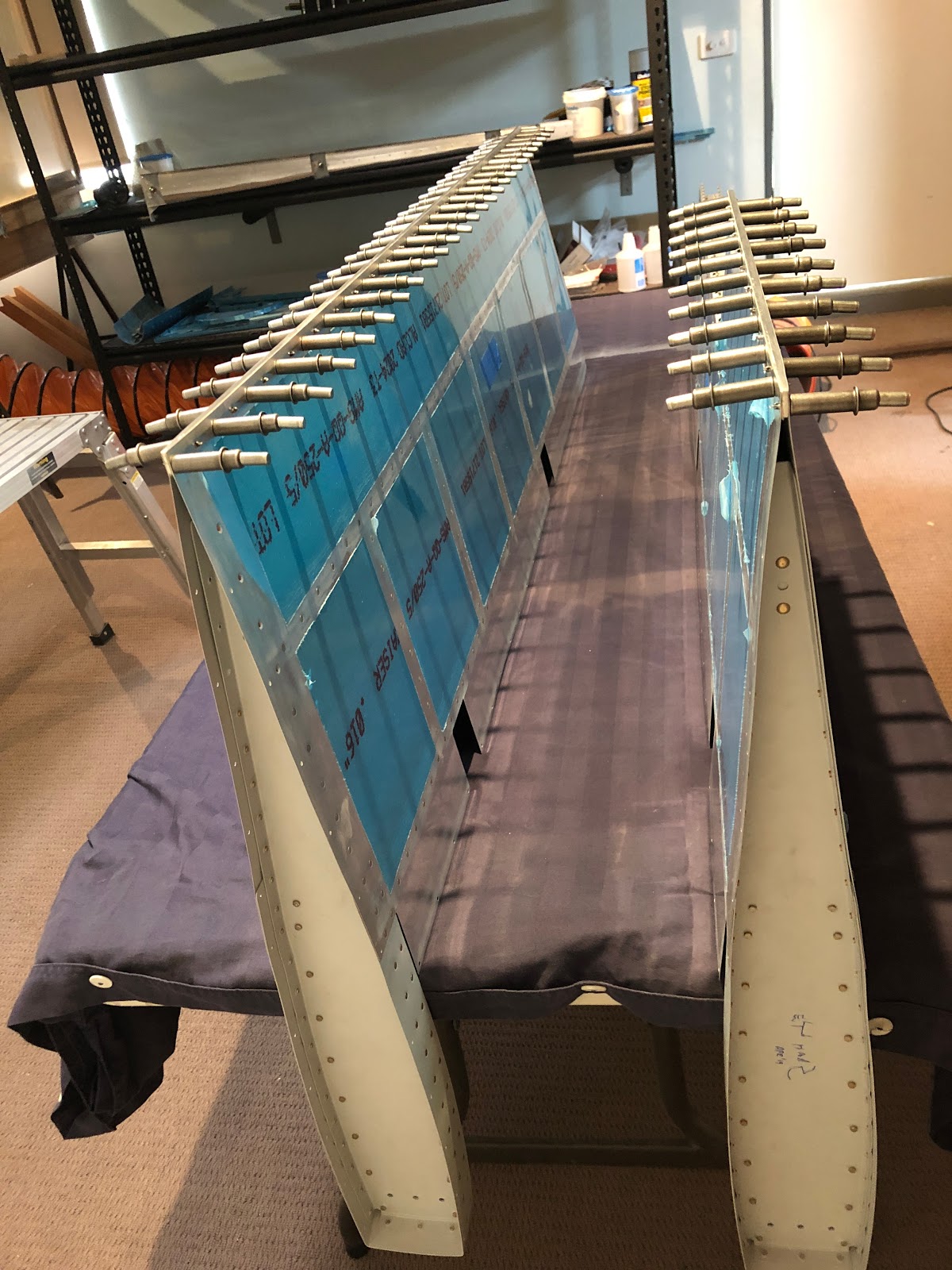 Trent's RV14 Build: 9-20 ->22: Elevator Front Spar / Elevator Closeout