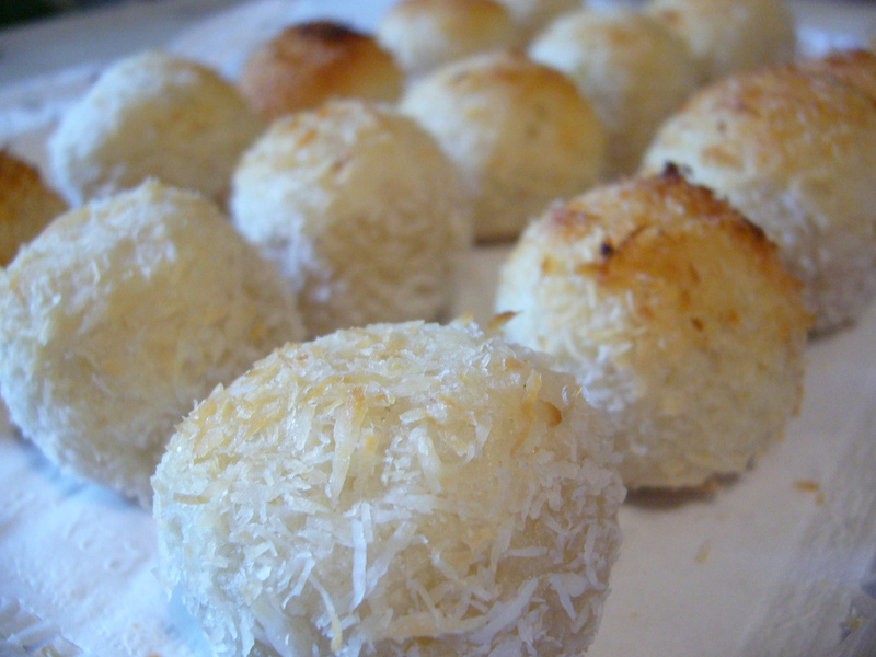 Panellets de coco