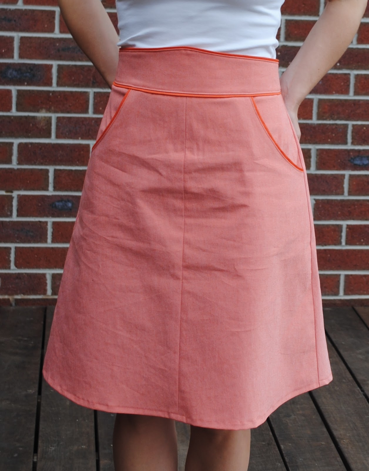One Small Stitch: Ginger Skirt