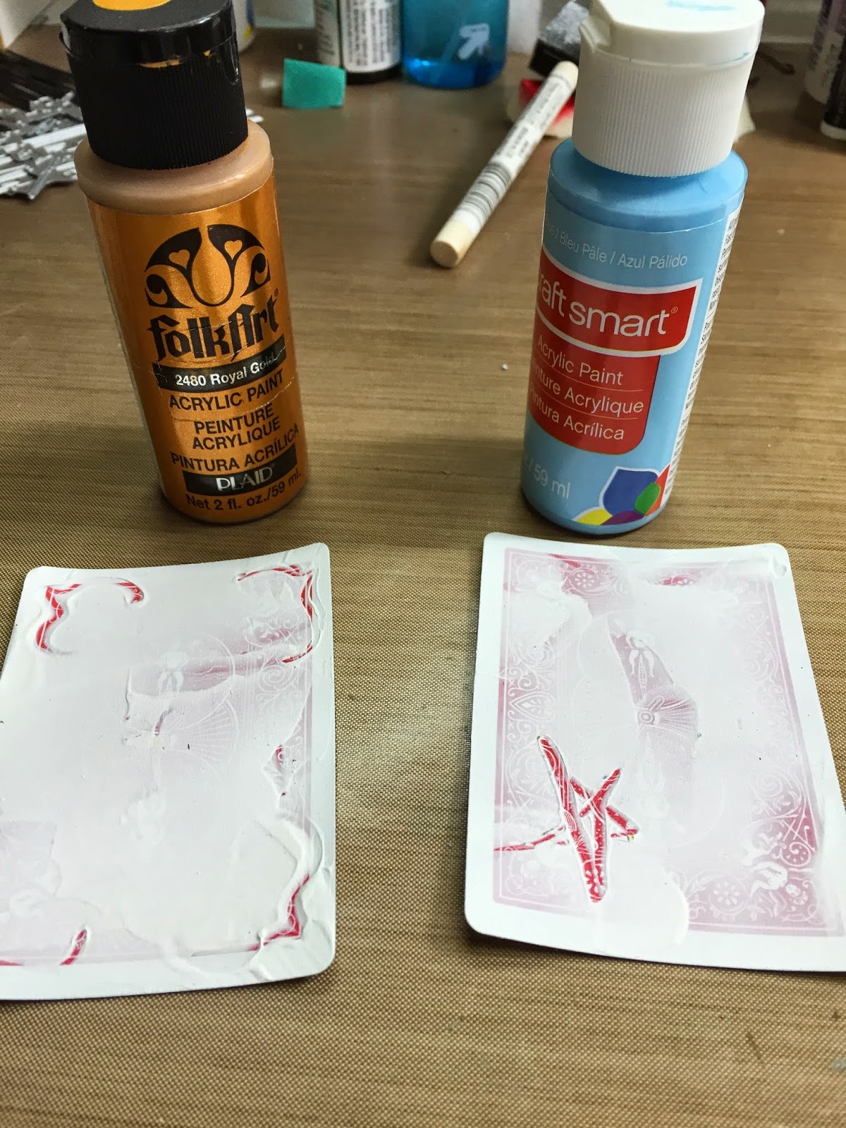Claudine's Art Corner: Altered Playing Card Challenge Week 23