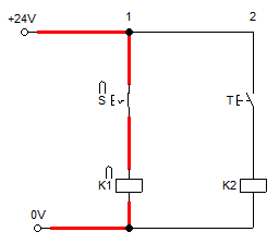 pengunci relay / Self Holding Relay - dunia teknik elektro