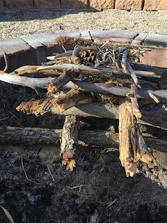 Journeys Of The Crew : Log Cabin Fire Lay