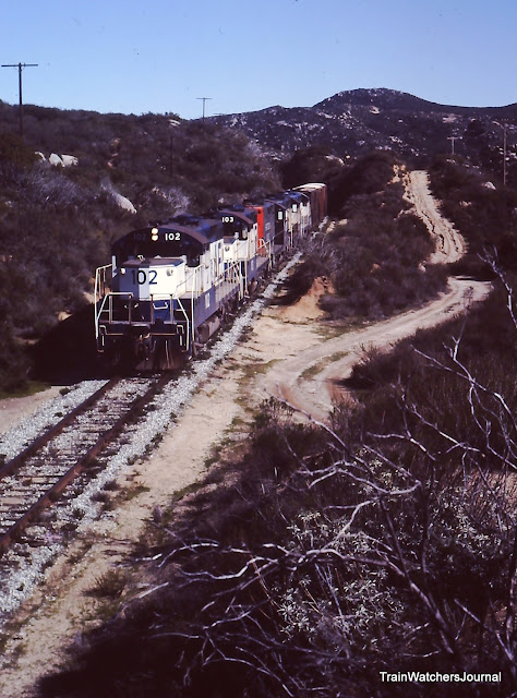 TrainWatchersJournal: Kyle Days on the SD&AE