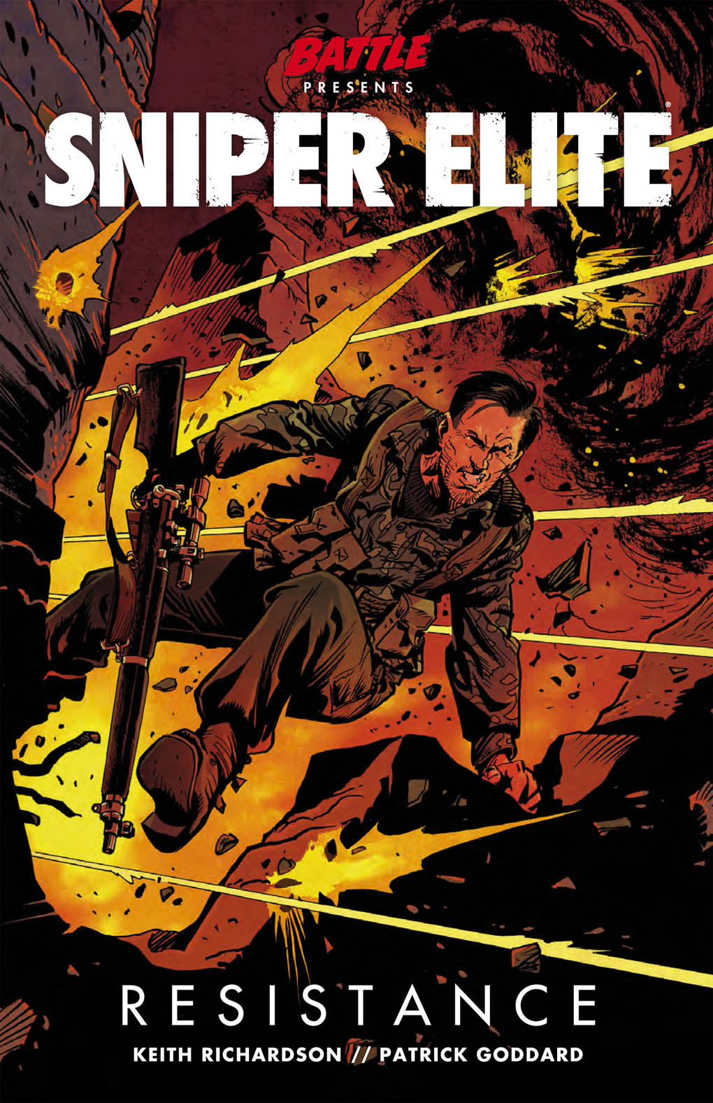 BLIMEY! The Blog of British Comics: Out now! SNIPER ELITE: RESISTANCE ...