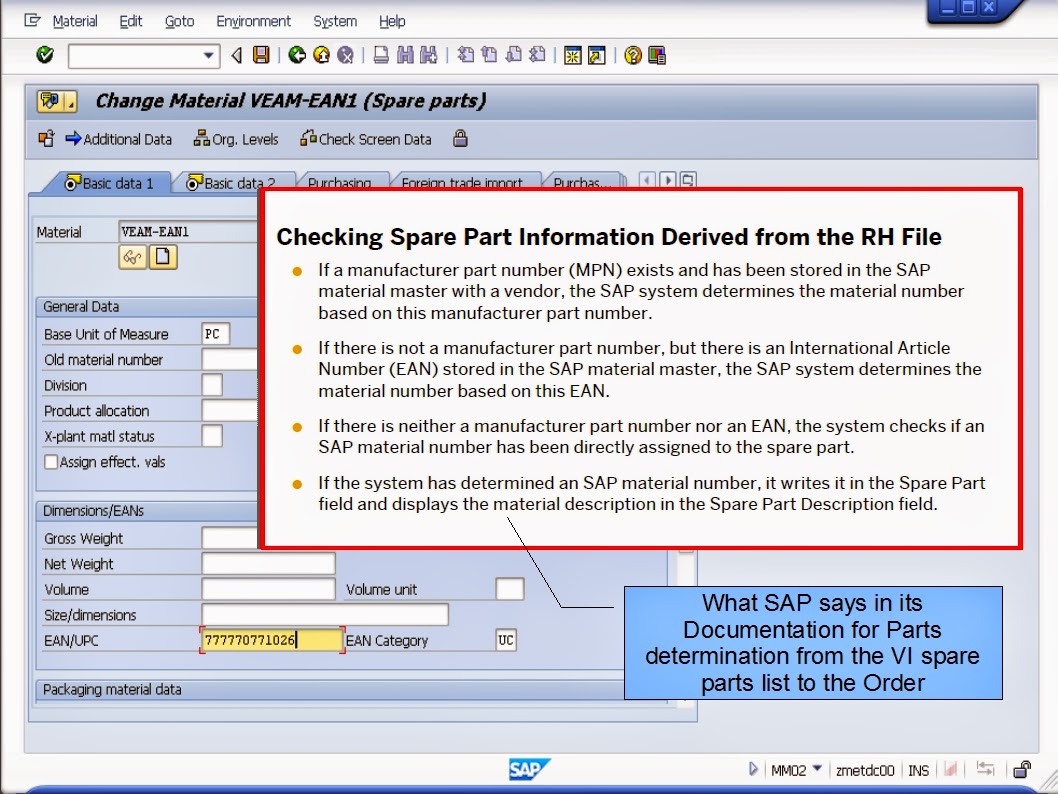 青蛙SAP分享 Froggy's SAP sharing: SAP PM Visual Enterprise Spare Parts List