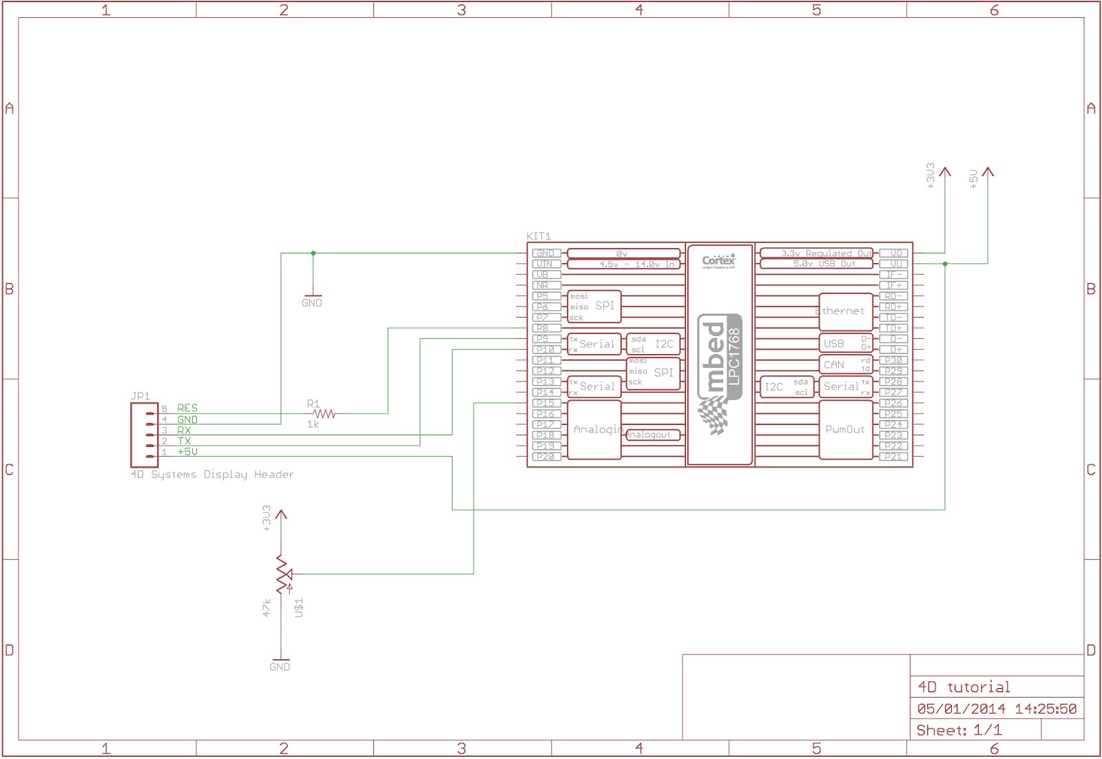 The Answer is 42!!: 4D Systems mbed Tutorial
