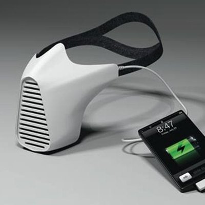 breath powered phone charger: breath charger phones