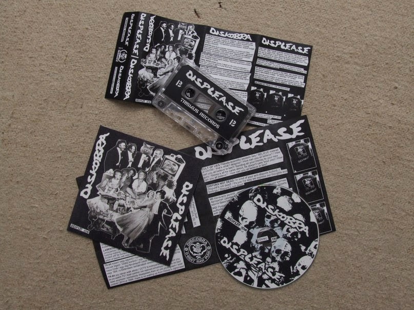 Good Guys Go Grind: Diskobra/Displease split CD/tape!