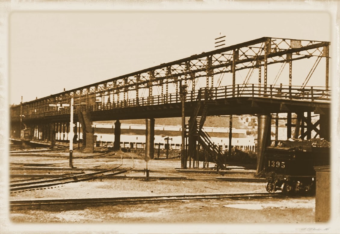 The Steel Bridge and the Railroad