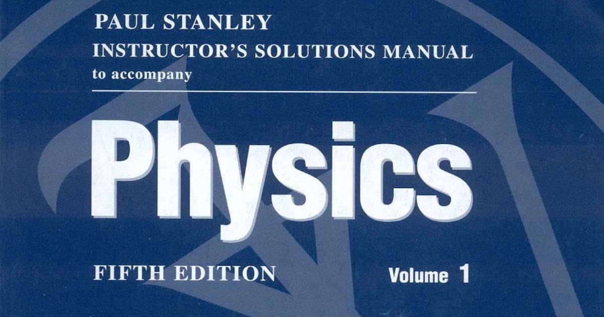 Instructor's Solutions Manual for Physics by Halliday, Resnick, and Krane Vol. 1