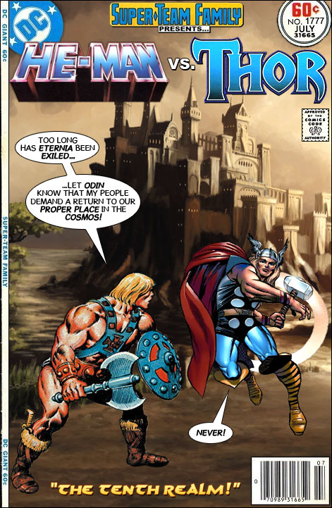 Super-Team Family: The Lost Issues!: He-Man Vs. Thor